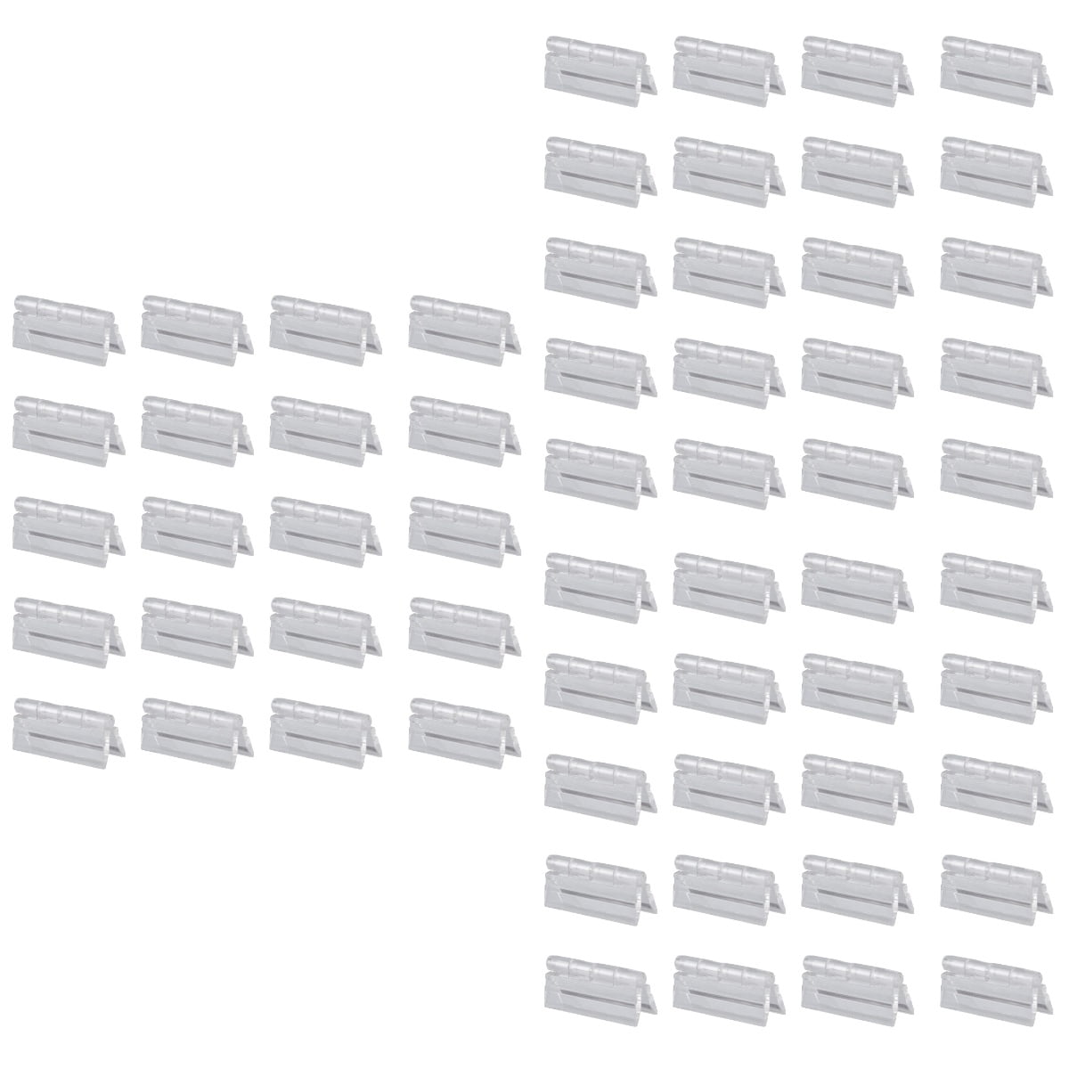 3 Pieces Hr Cabinet Hinges Transparent Stainless Steel Man - Walmart.com