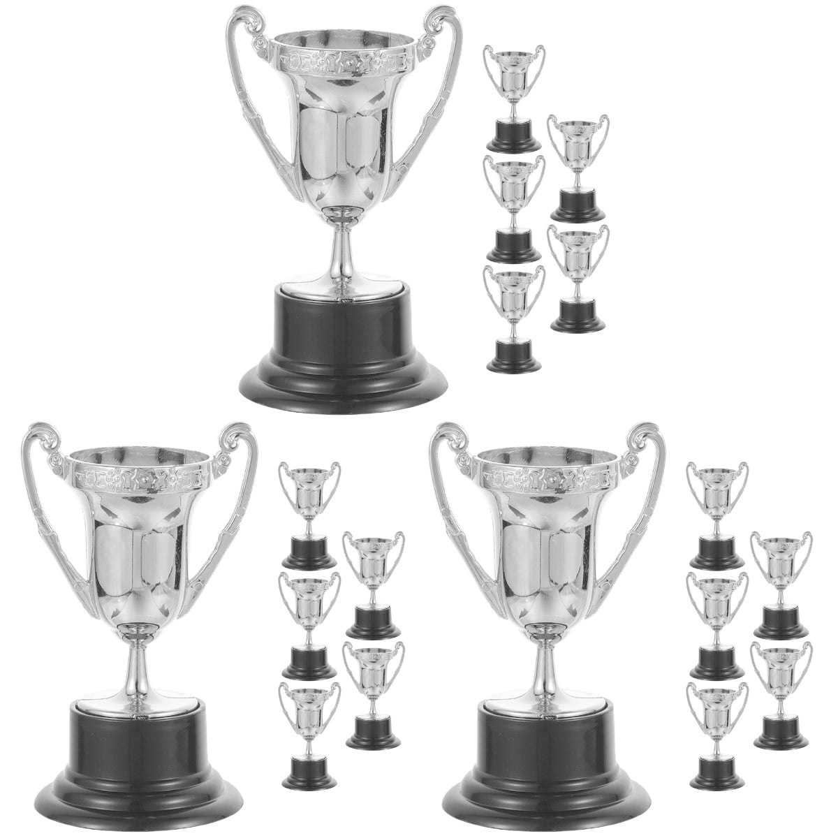 3 Pieces Inflatable Trophy Pad Mini Winner's Portable Child - Walmart.com