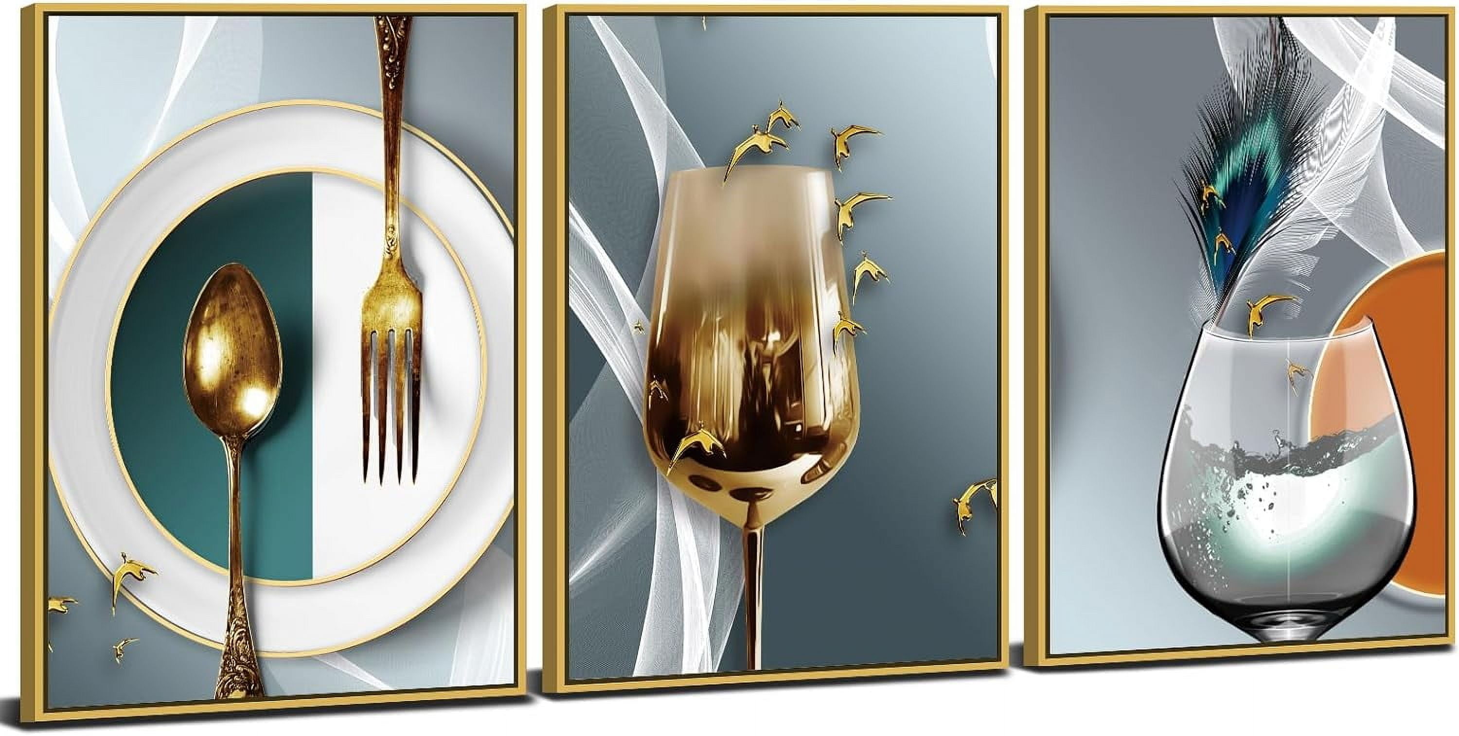 3 Pieces Islamic Wall Art Ayatul Kursi Allah Wall Decor Islamic Decor ...