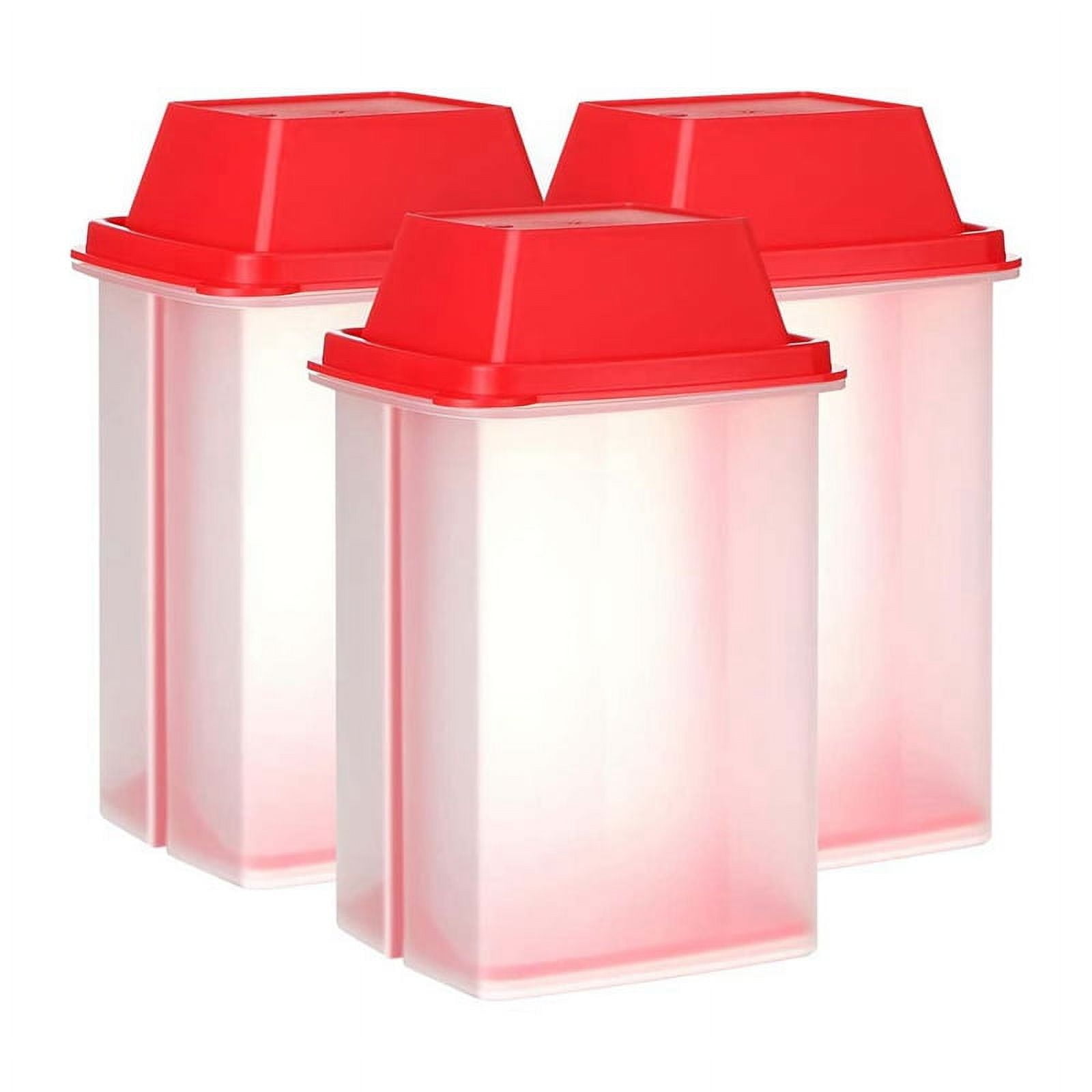 3 Pieces Jalapeno Pickle Containers with Strainers Square Dispensers ...