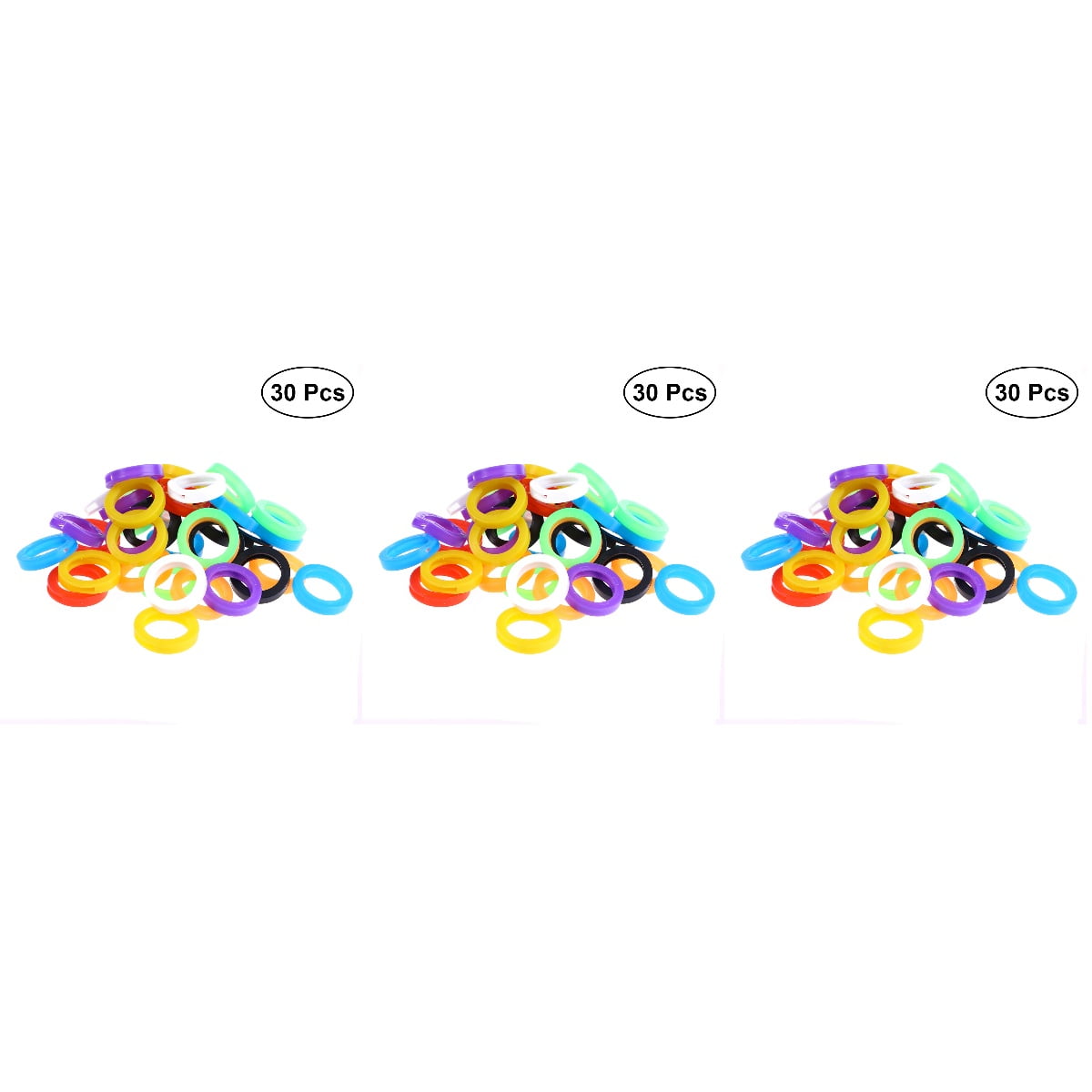 3 Pieces Key Identifiers Covers Car Keychain Keycap Keycaps - Walmart.com