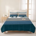 3 Pieces King Quilt Set,Farmhouse Vintage Wood Board Soft Bedding Sets ...