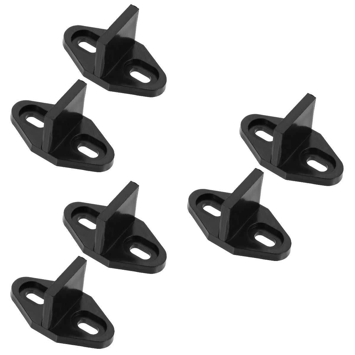 3 Pieces Lock Slotted Stopper Barn Door Hardware Adjustable - Walmart.com