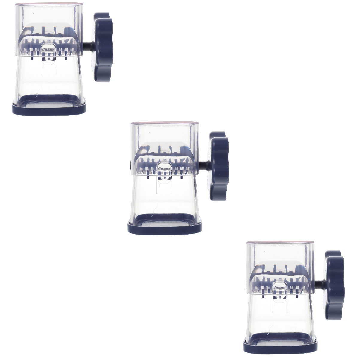 3 Pieces Masher Garlic Chopper Manual Food Chopper Plastic Food Chopper ...