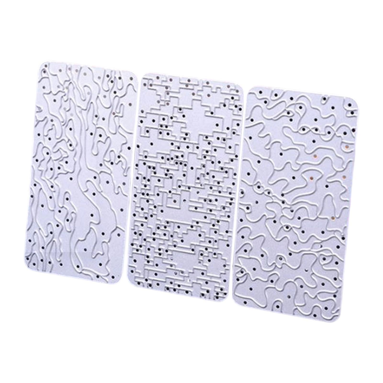 3 Pieces Masking Tape Stencil Pattern Stencil DIY Model Tool Precision ...