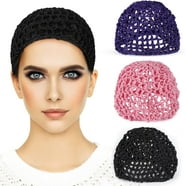 ELAYARD Crochet Hair Nets Fabric 10Pcs 7.9x5.5x0.2In - Walmart.com