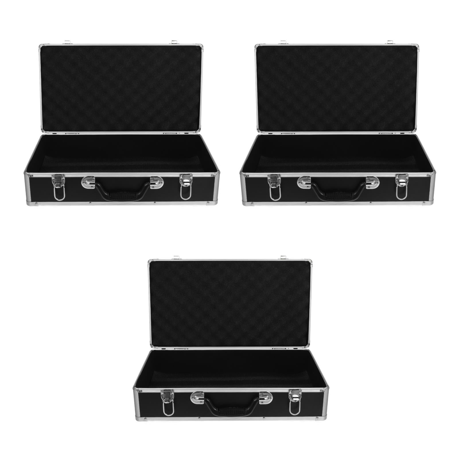 3 Pieces Metal Case for Tools Portable Boxes Latch Toolbox Carrier ...