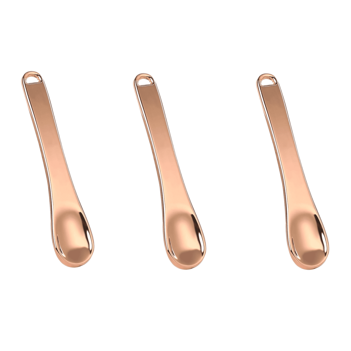 3 Pieces Metal Cosmetic Spoon, Trianu Mini Skincare Spatula, Mask ...