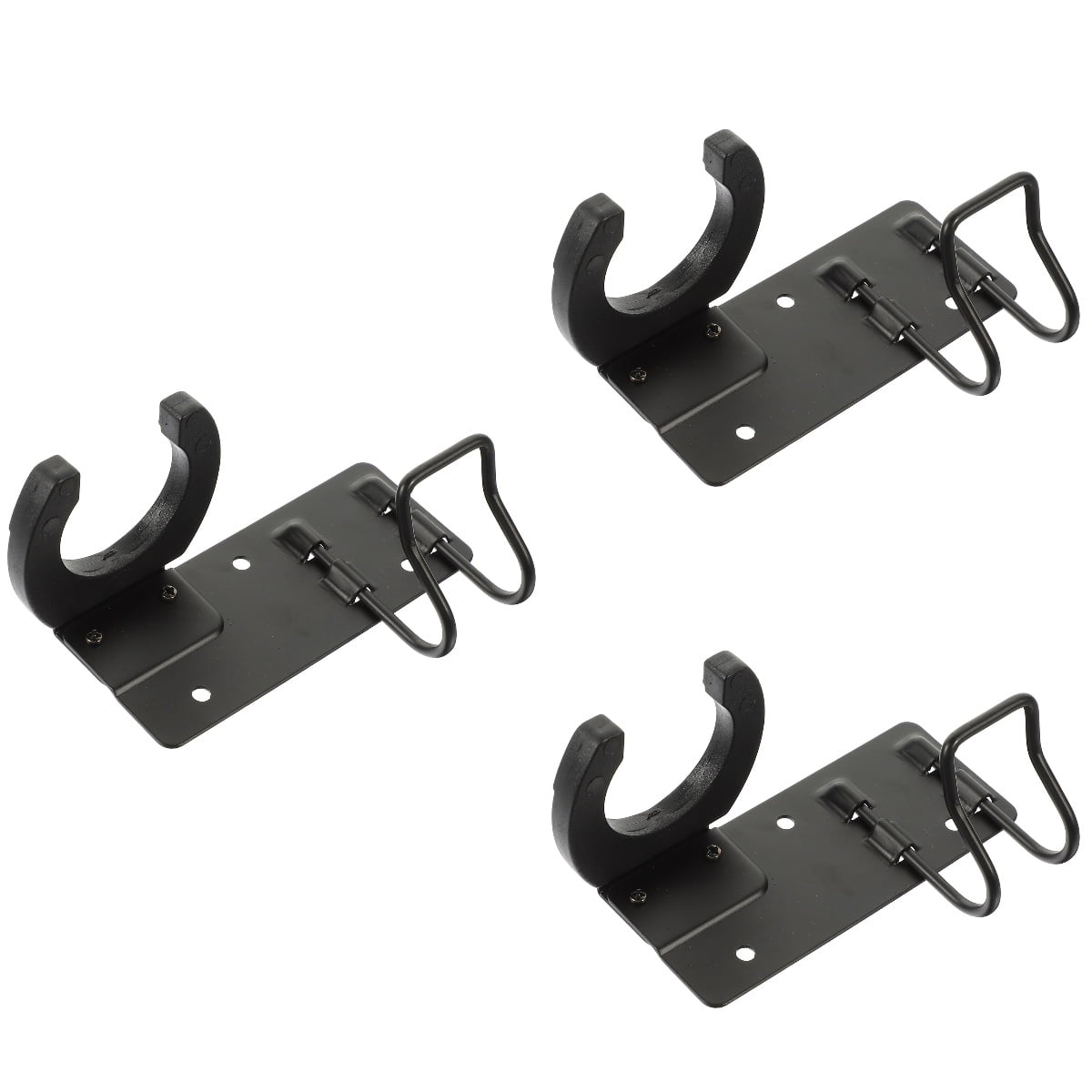 3 Pieces Microphone Hanger Holder Clip Headset Wireless Phones Black ...