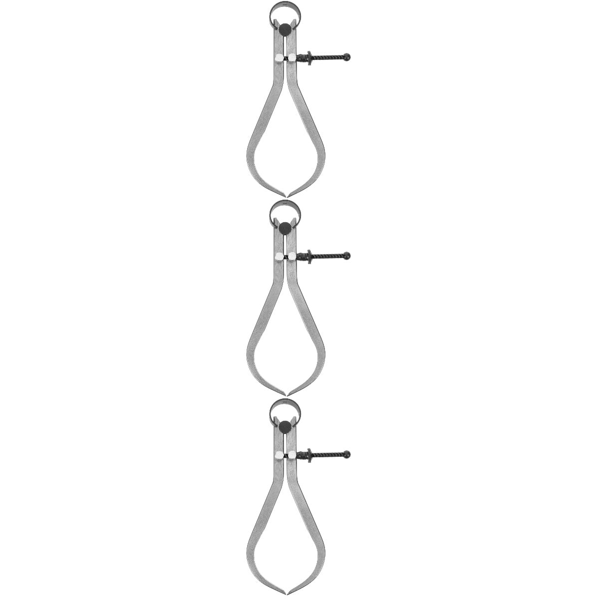 3 Pieces Milling Cutter Outer Diameter Digital Caliper Measuring Tools ...