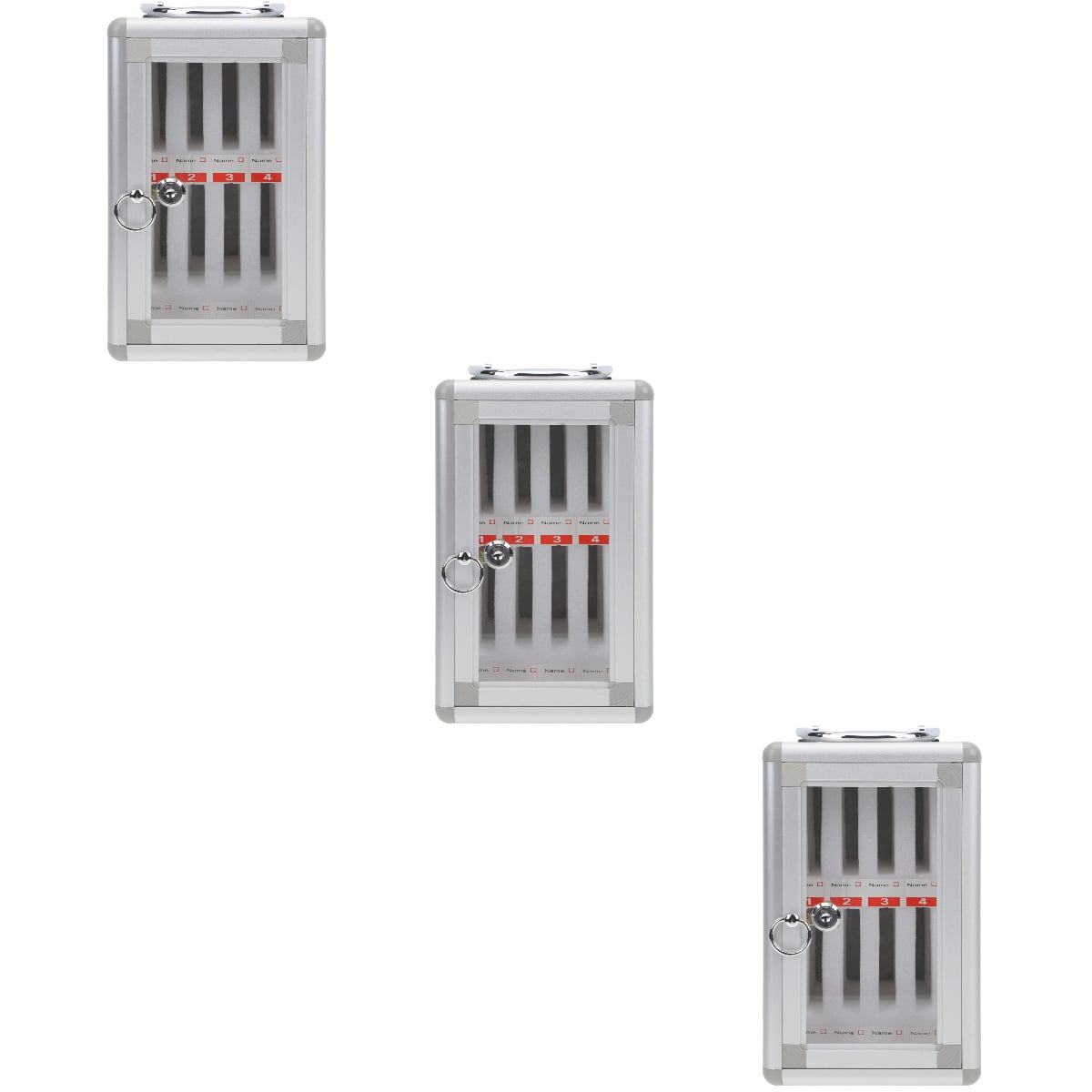 3 Pieces Mobile Phone Safe Lockable Case Cabinet Liner Work - Walmart.com