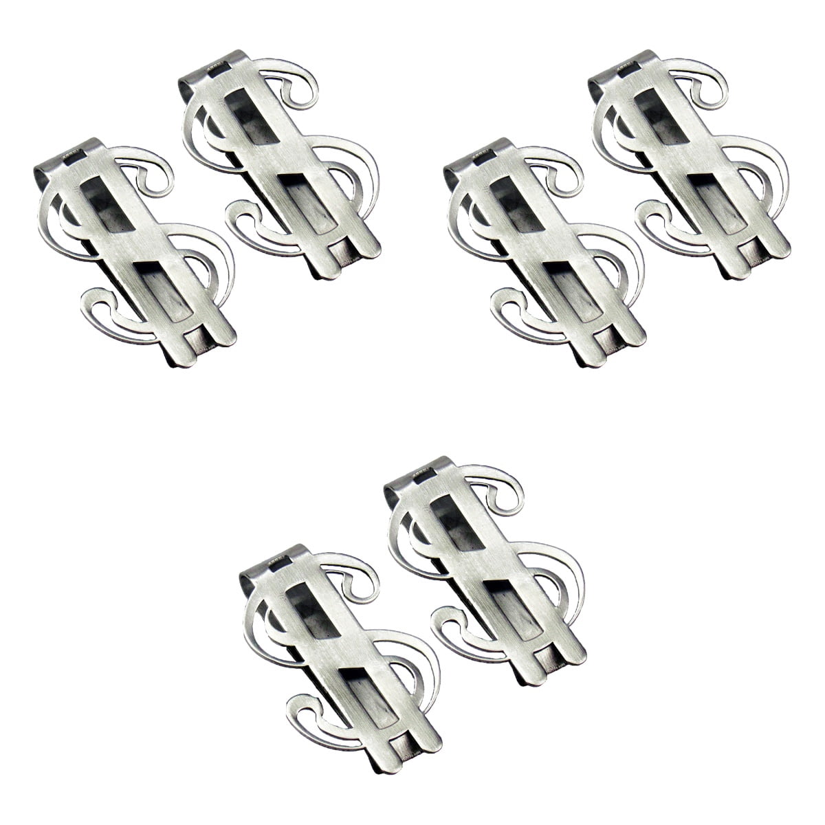3 Pack Wallet Receipt Organizer Dollar Sign Money Clip Lightweight ...