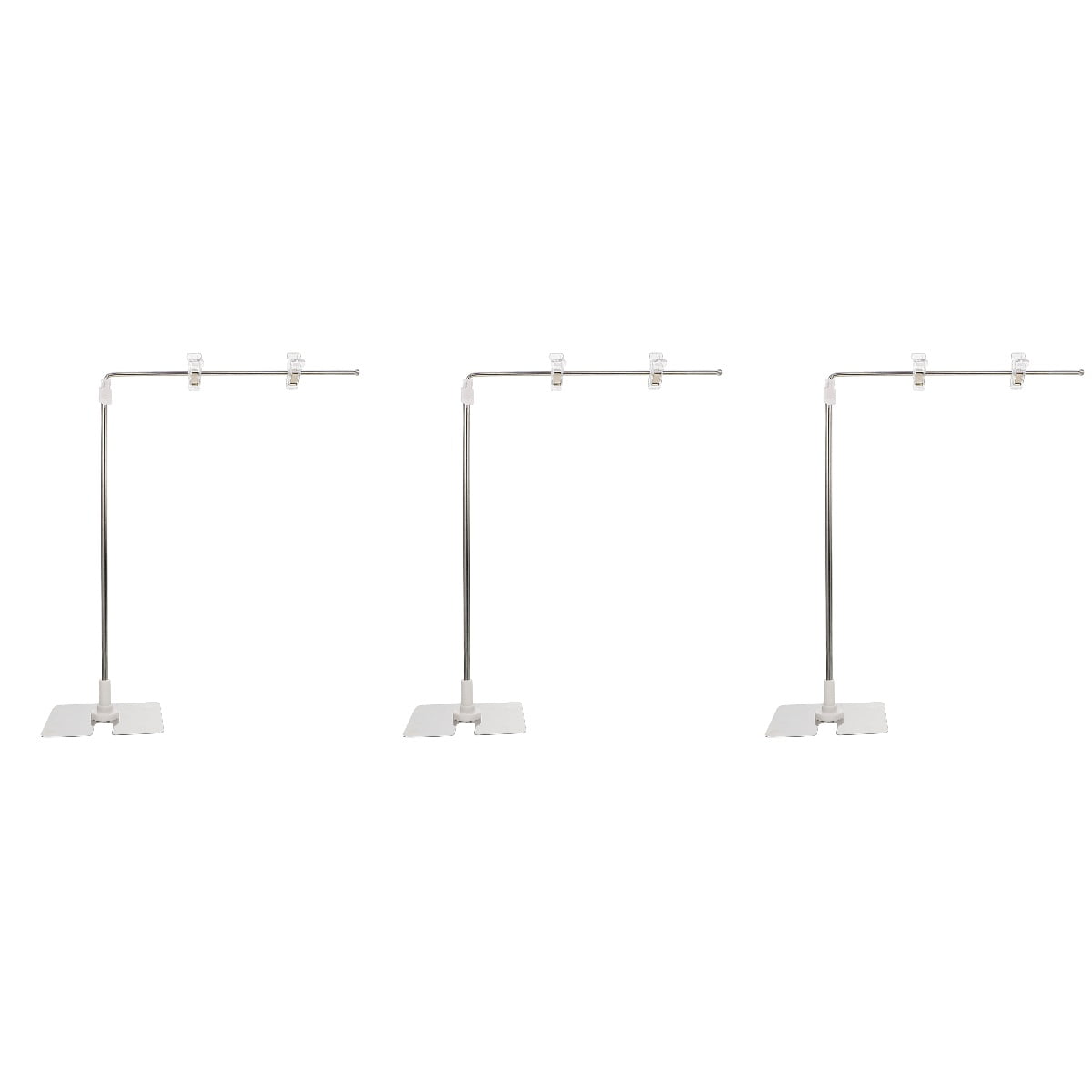 unbranded 3pcs Desktop Display Stand L-shaped Telescopic Poster Clip ...