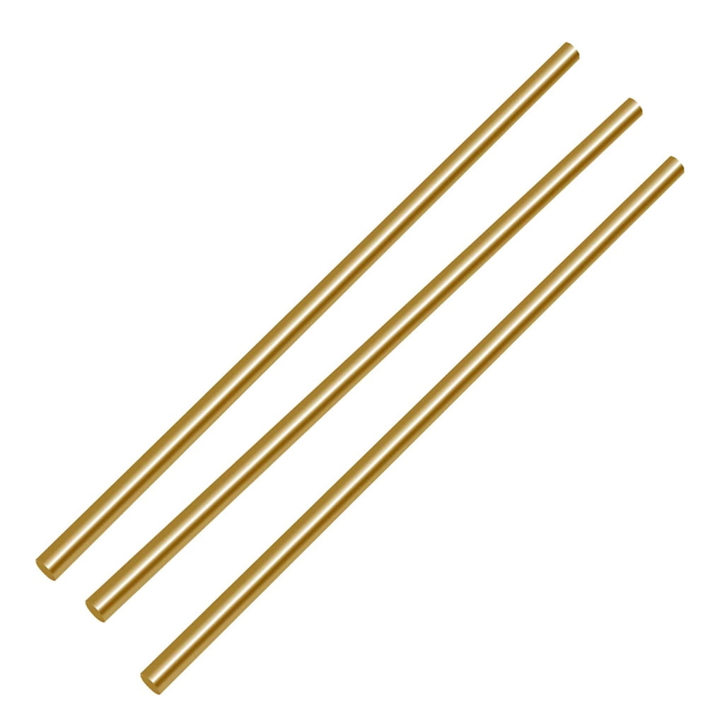 3 Pieces Of H59 Solid Brass Round Bars, Diameter: 6mm, Length: 200mm - Walmart.com
