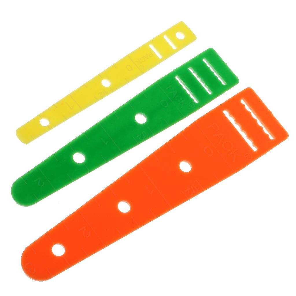 3 Pieces/Pack Colorized Elastic Threaders Wear Elastic Band Tool Sewing ...