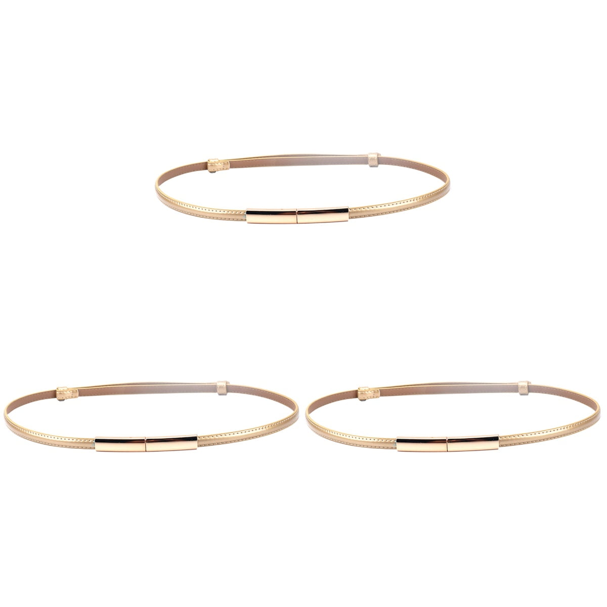 3 Pieces Party Costume Accessories Dress Waistband Woman Belts Leather ...