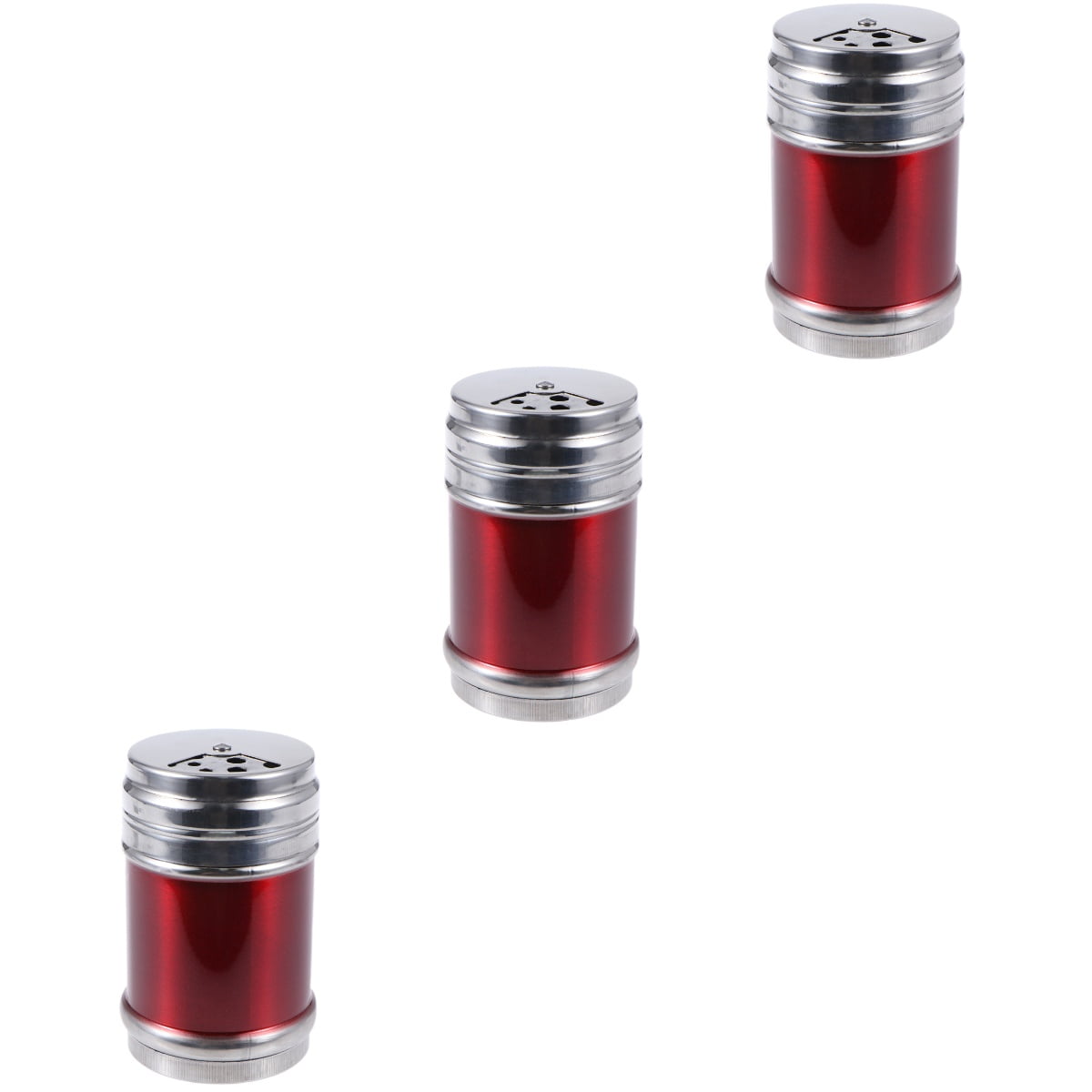 3 Pieces Pepper Shaker Sugar Canisters Kitchen Accessory Seasoning ...