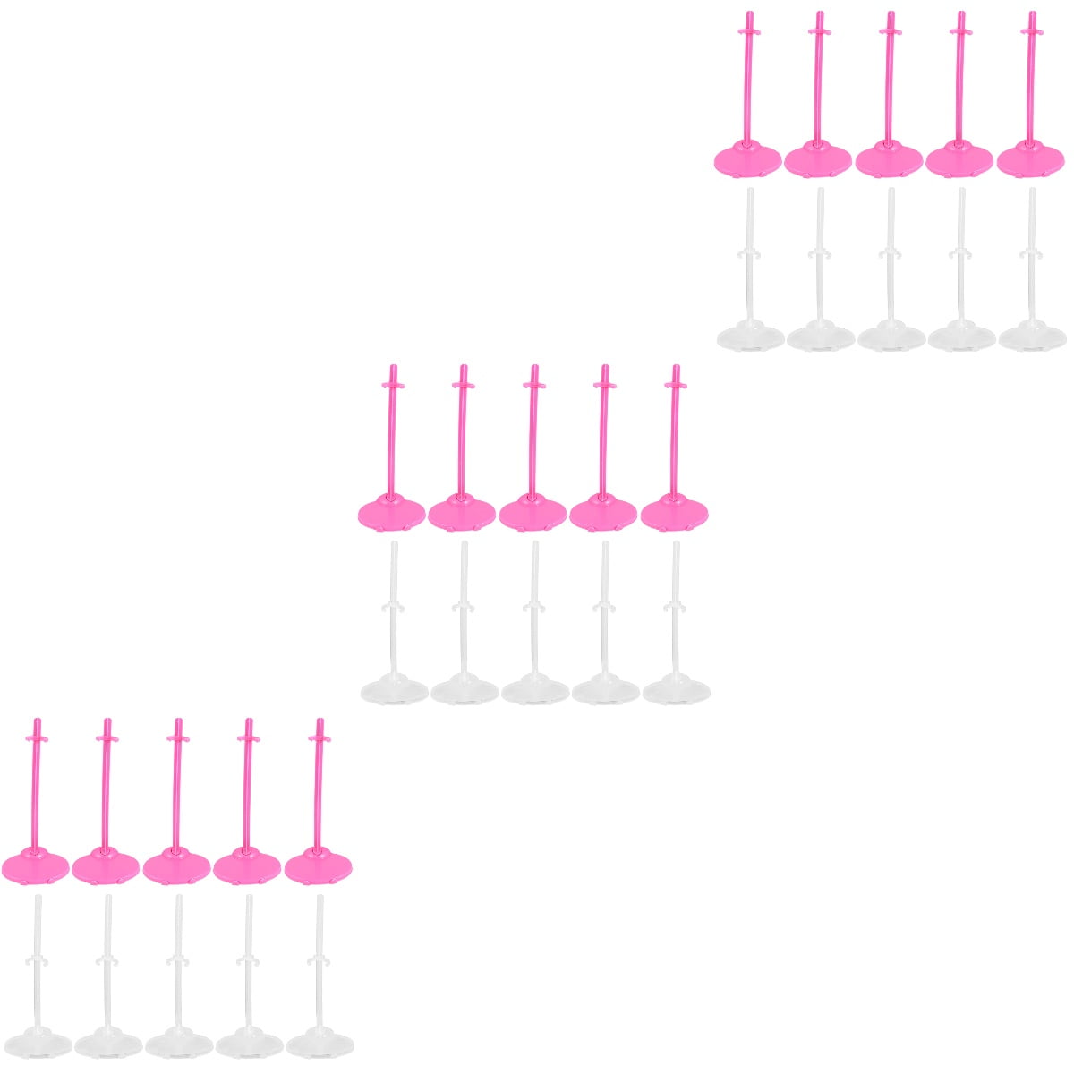 3 Pieces Puppet Stand Doll Stands Doll Stand Holder 21.5x0.5cm ...