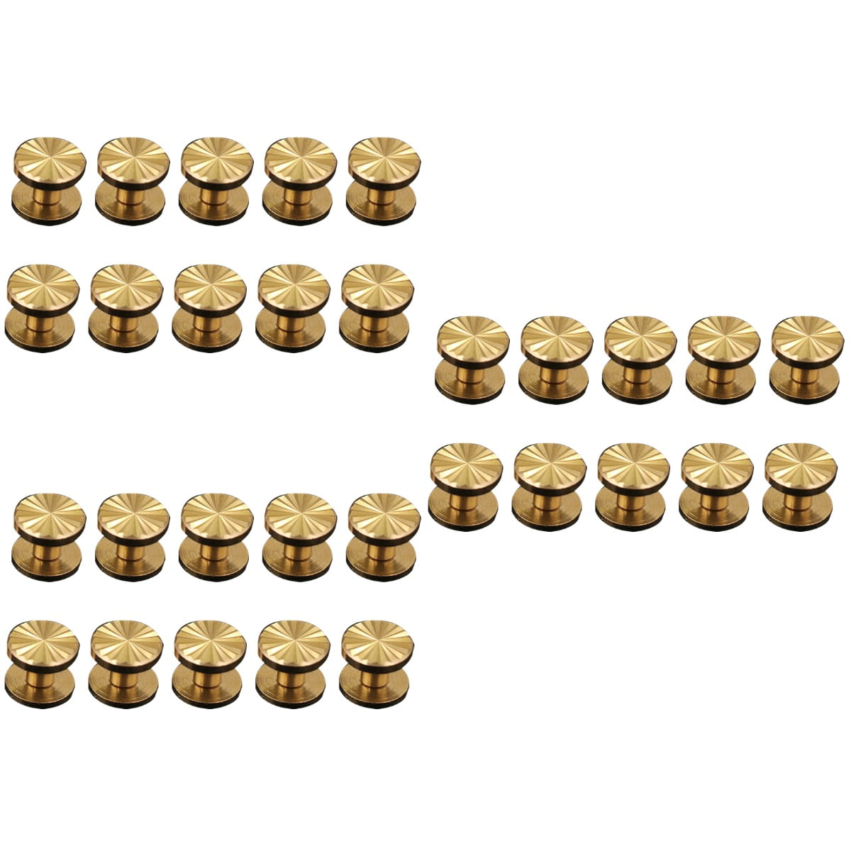 3 Pieces Rivet Spikes Belt Rivets Sunflower Screws - Walmart.com