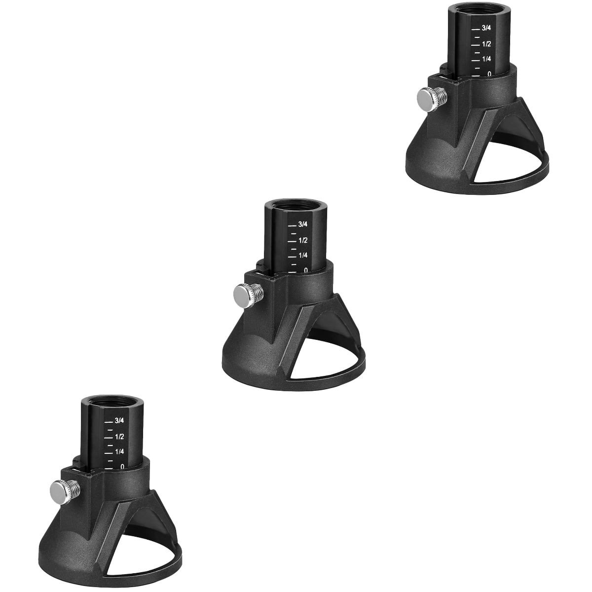 3 Pieces Rotary Electric Grinder Positioner Carving Tool Fixture ...