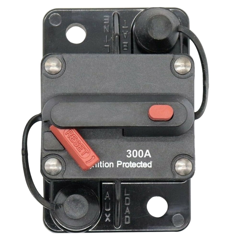 Set of 3 Sea Car Inverter Fuses with Manual Reset for Stereo Power ...