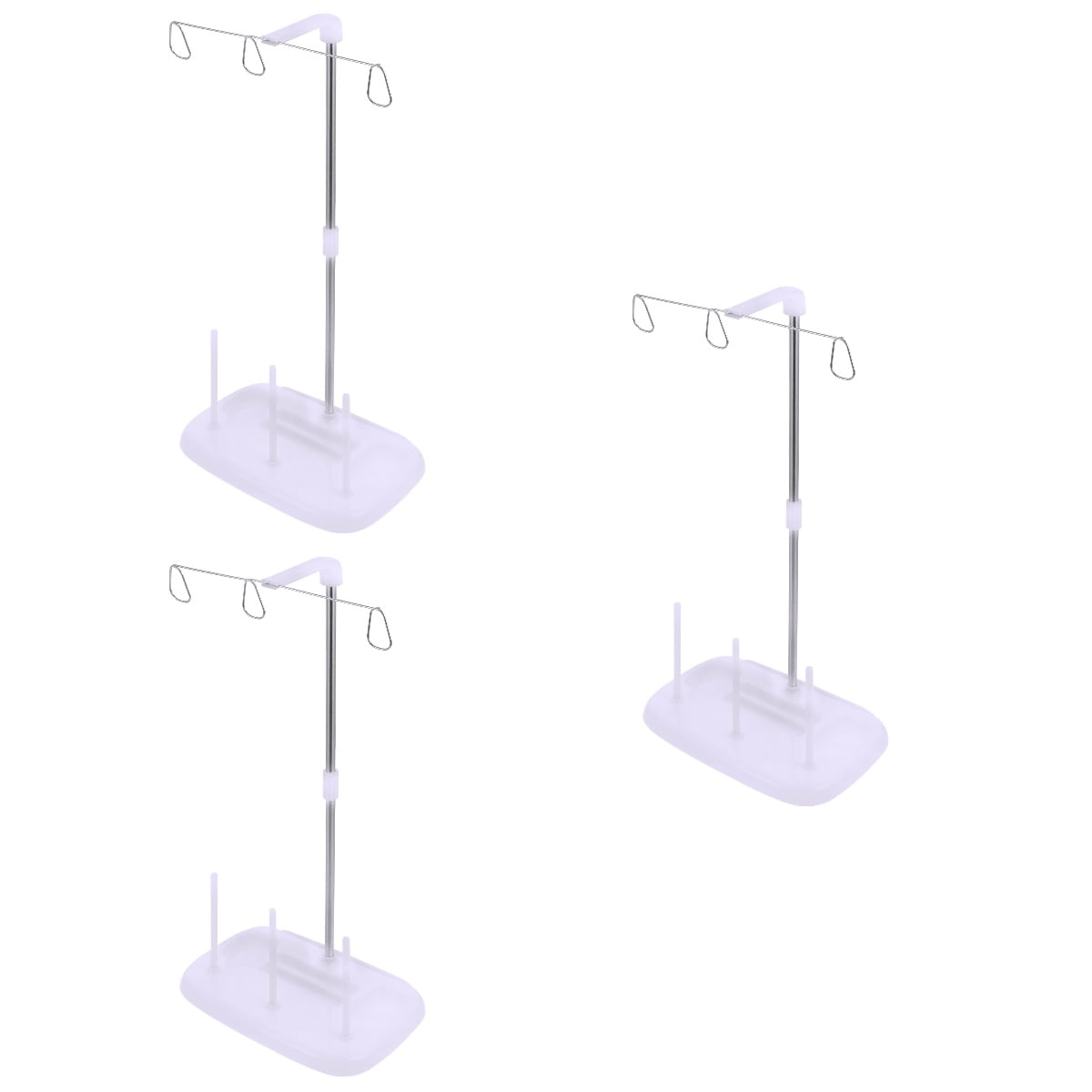 3 Pieces Sewing Machine Thread Stand Cord Clip Needles Accessory Holder ...