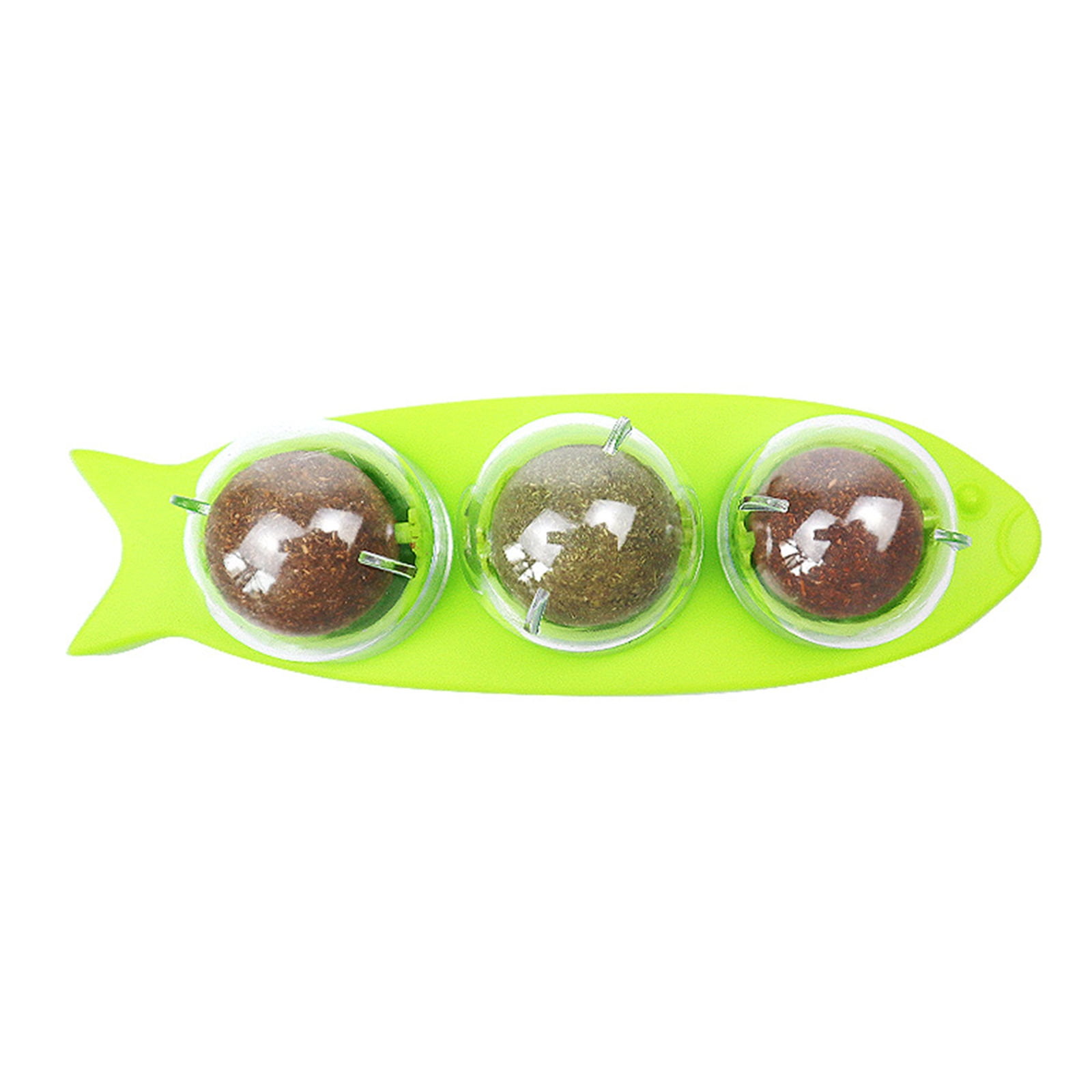 3 Pieces Silvervine Catnip Balls Edible Kitty Toy for Cats Lick Safe ...