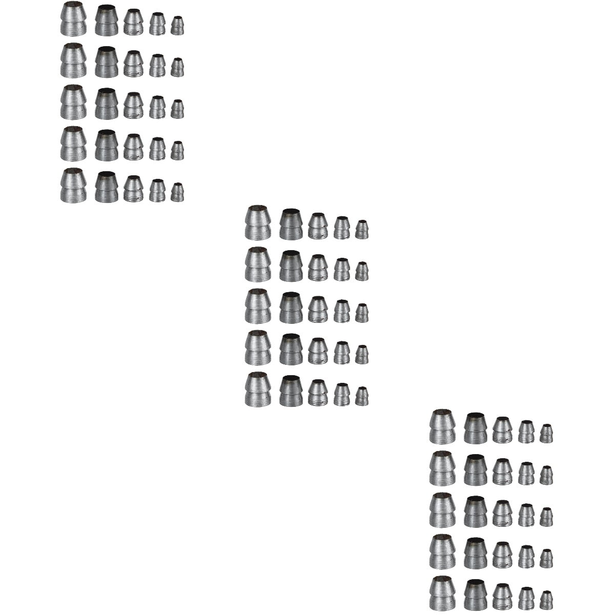 3 Pieces Sledgehammer Round Wedge Set Additional Wedges Steel Handle ...