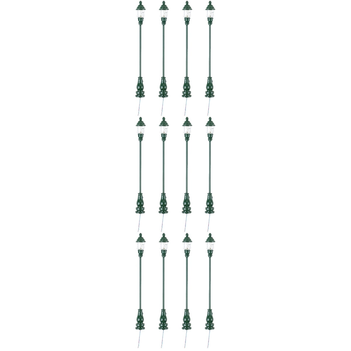 3 Pieces Solar Lamp Post Model Garden Light Child - Walmart.com