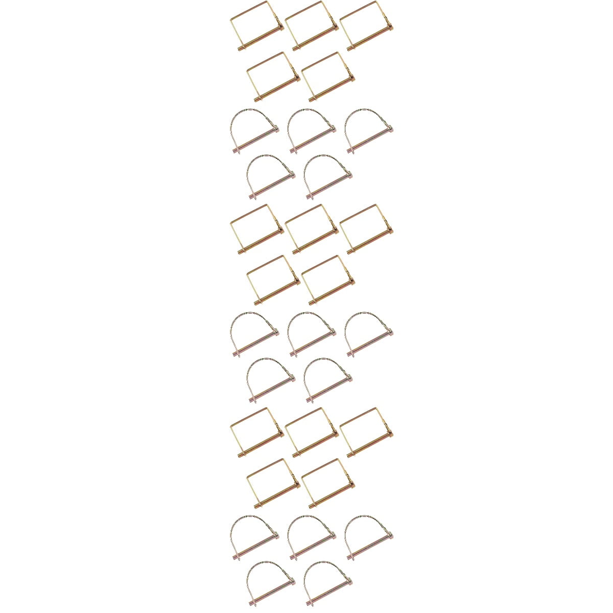 3 Pieces Square Pin Combination Hook Trailer The Tow - Walmart.com