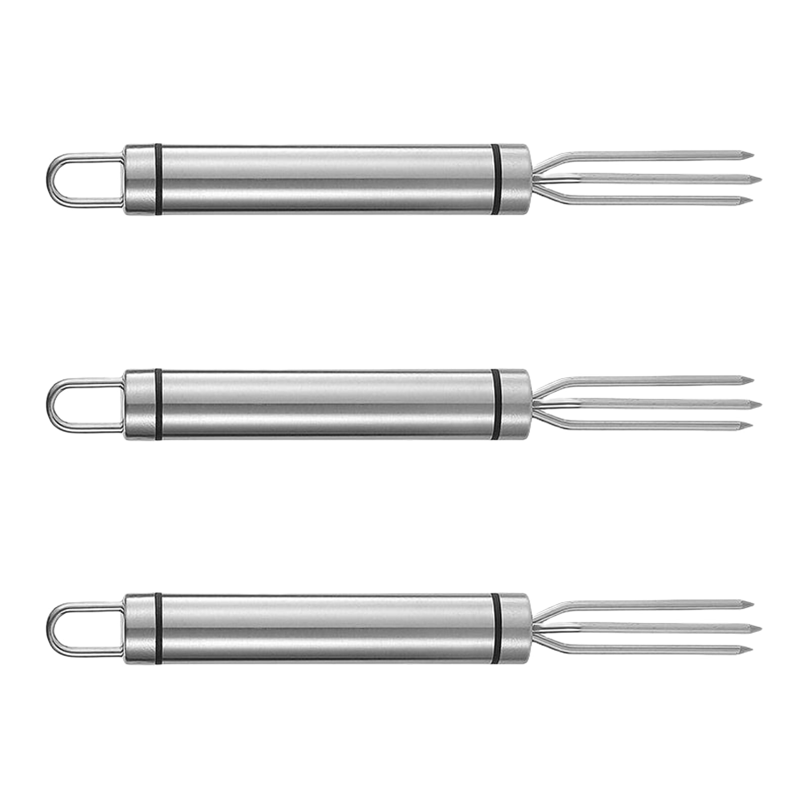 3 Pieces Stainless Steel Corn And Potato Forks, Safe And Rust Resistant ...