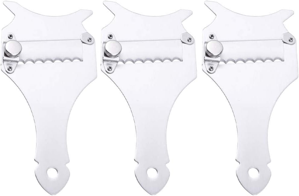 3 Pieces Stainless Steel Truffle Slicer Cheese Chocolate Truffle Shaver ...