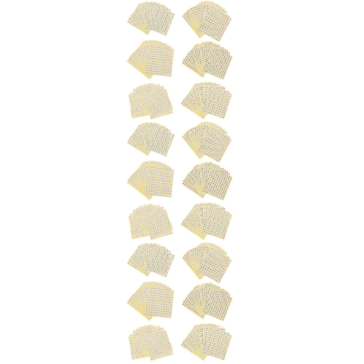 3 Pieces Sticker by Numbers Clothes Label Size Complete Set XS Labels ...