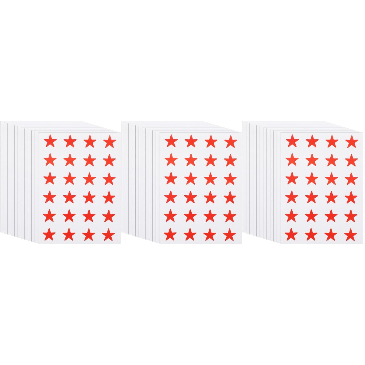 3 Pieces Stickers off Reward Chart for Children Coloured Dots Tabs Nail ...