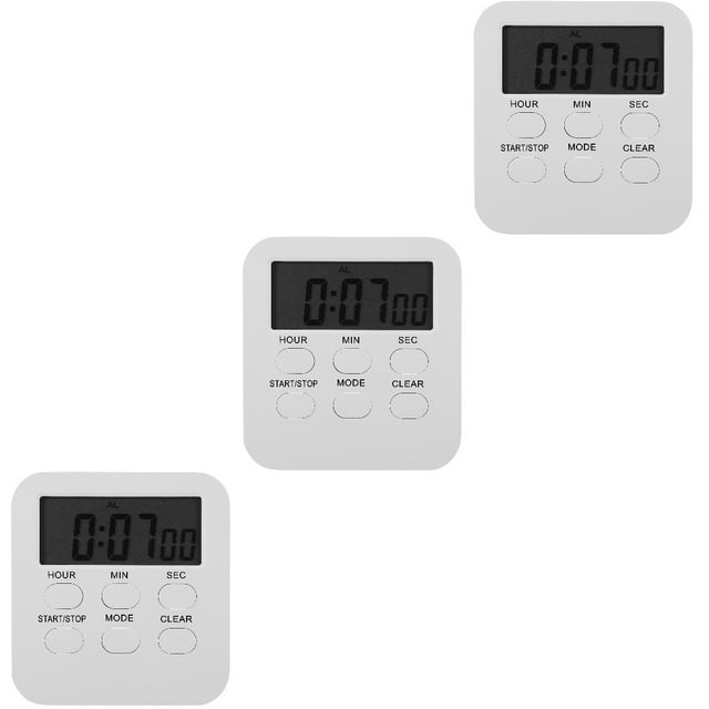 3 Pieces Timer Timer Kids Alarm Clock Timers for Classroom Desk Timer ...