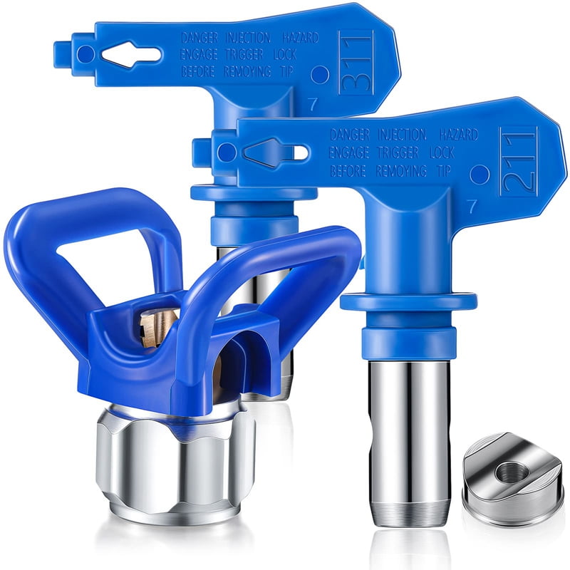 3 Pieces Tips Airless Paint Sprayer Tip Nozzle Replacement for Airless ...