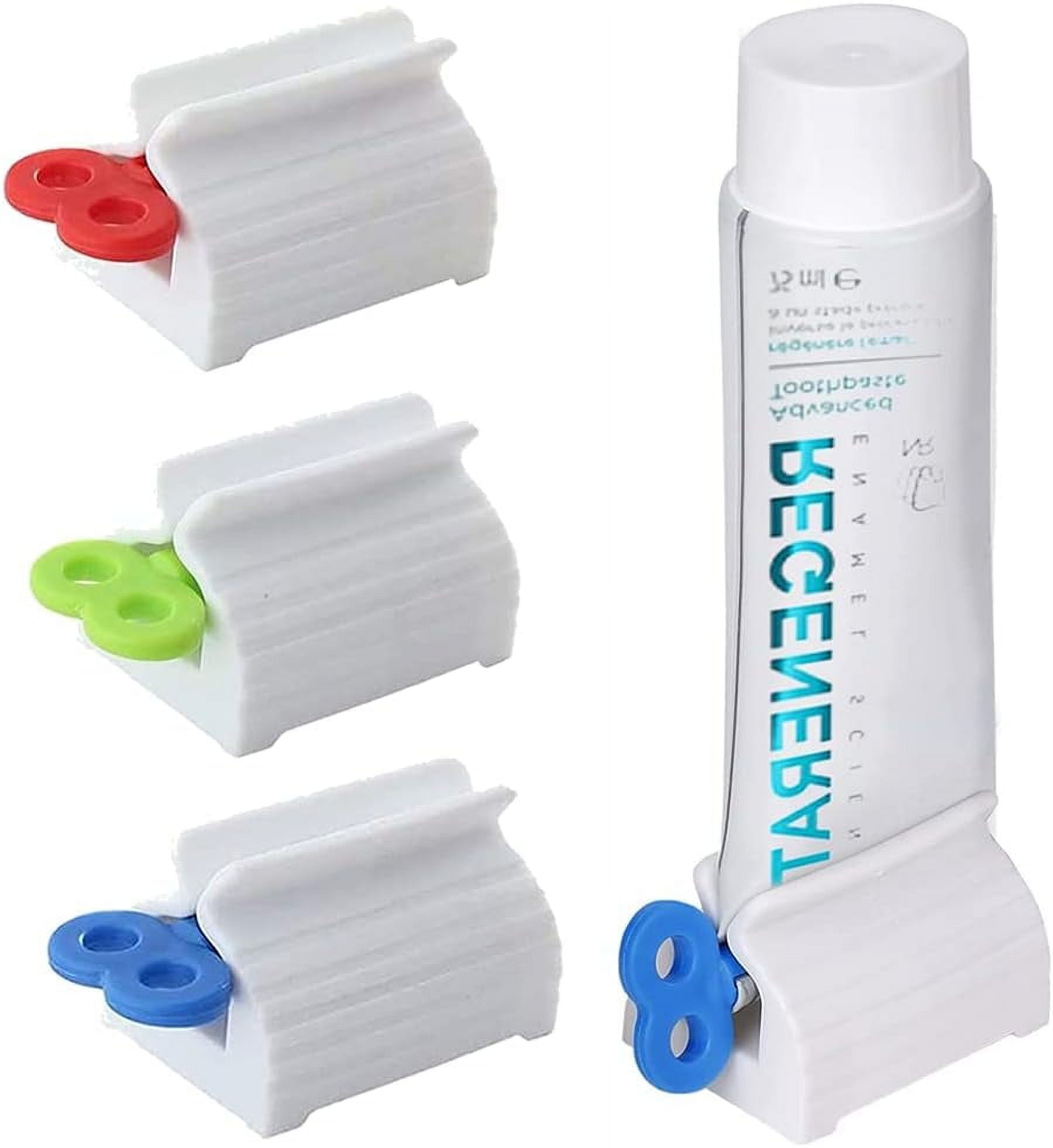 3 Pieces Toothpaste Dispenser,Rolling Toothpaste Squeezer Dispenser ...