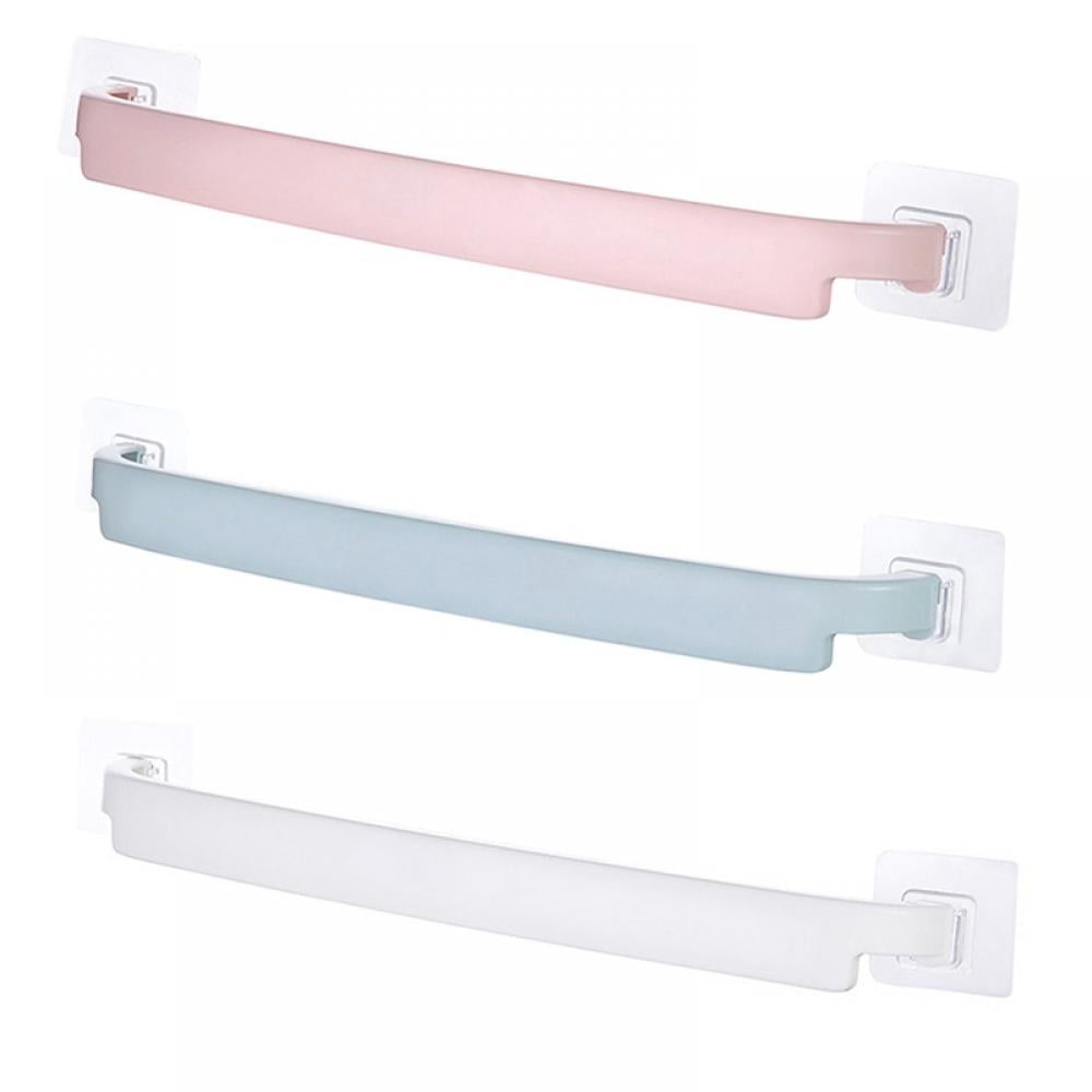 3 Pieces Towel Rack for Bathroom,Adhesive Towel Bar Kitchen Hard ...