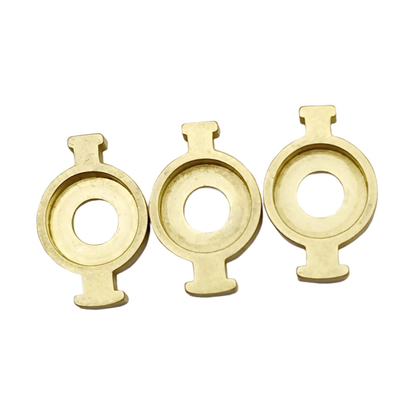 3 Pieces Trumpet Positioning Plates Spring Holder Musical Instrument ...