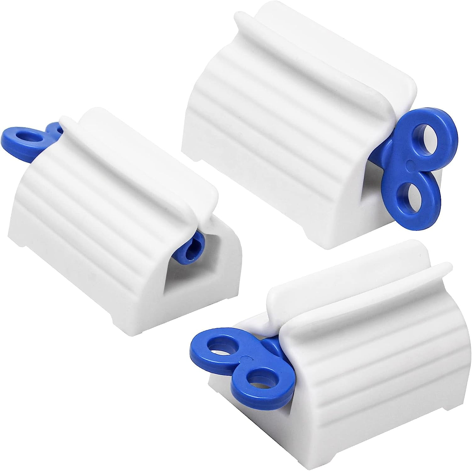 3 Pieces Tube Toothpaste Squeezer with Rolling Toothpaste Holder Holder ...