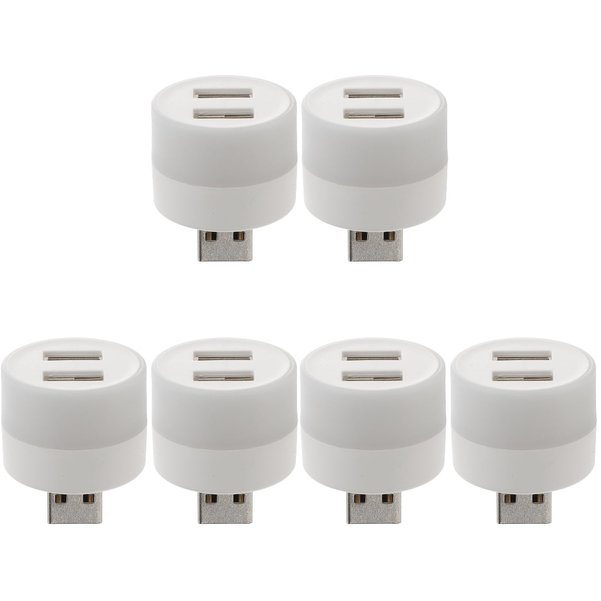 3 Pieces USB Audio Splitter Power Extender Extension Hub Adapter ...