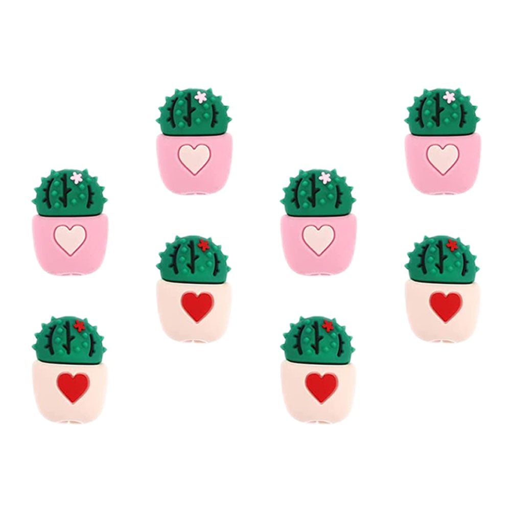 LITINKIMI 24 Pcs Cactus Cover Charger Usb B Cable Protectors Protective ...