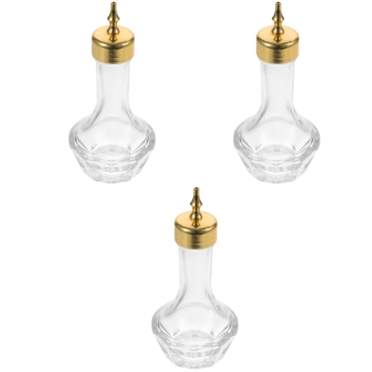 3 Pieces Vintage Decor Whiskey Decanter Decorative Bitters Bottle ...