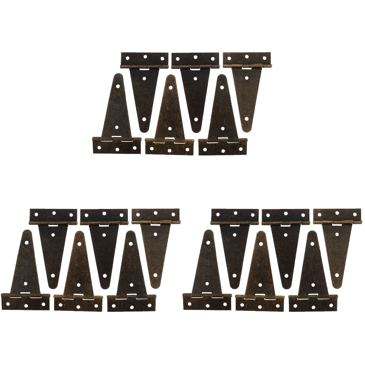 3 Pieces Vintage Drawer Pulls Hinge Background Wall Shed Door Hinges ...