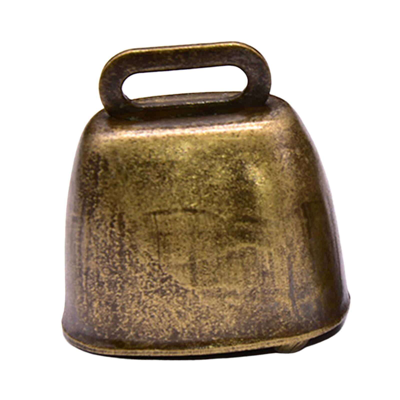 3 Pieces Vintage Style Grazing Bell Premium Cowbell Small for Dog Sheep ...
