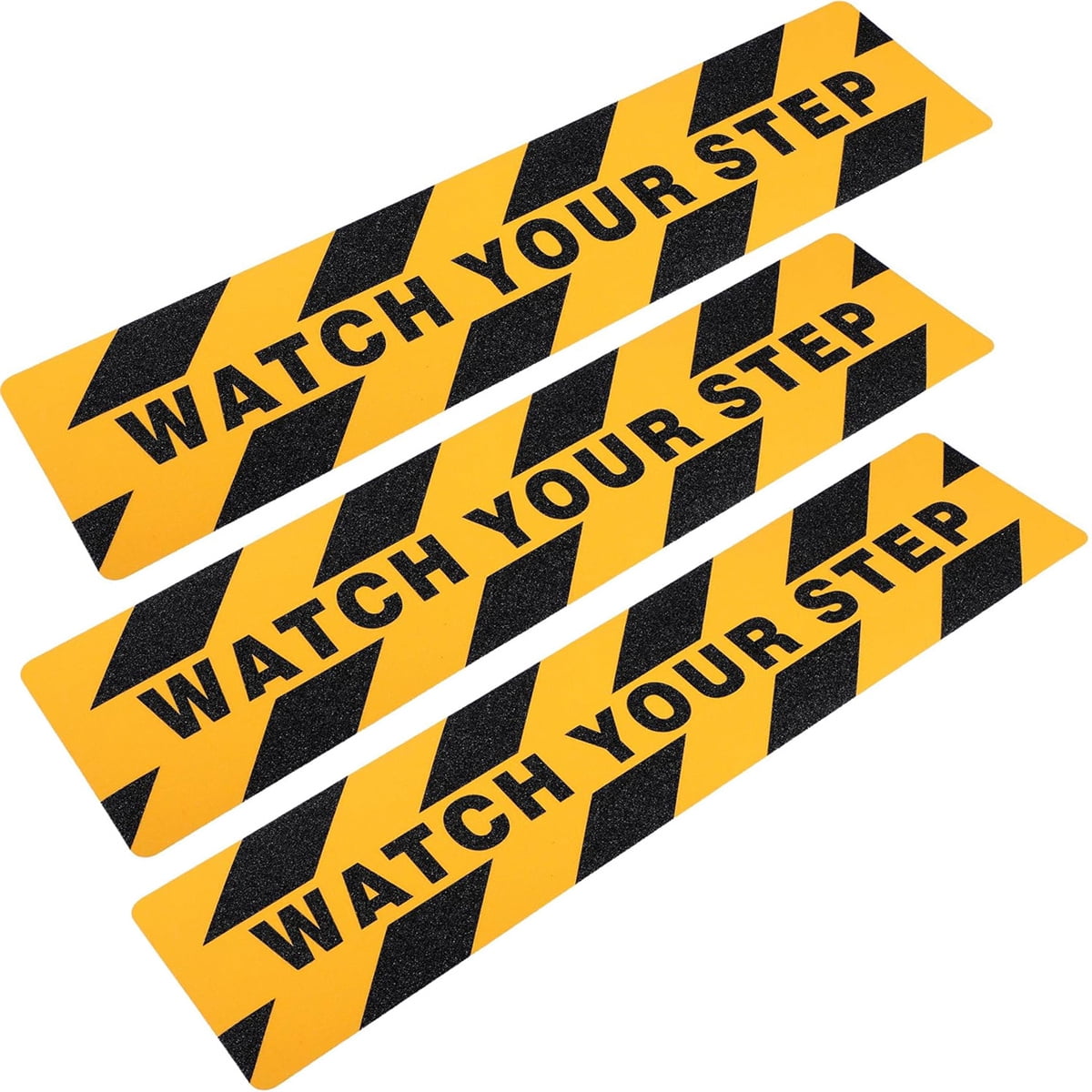 3 Pieces Watch Your Step Floor Stickers,Happon 6 x 24 Inch Watch Your ...