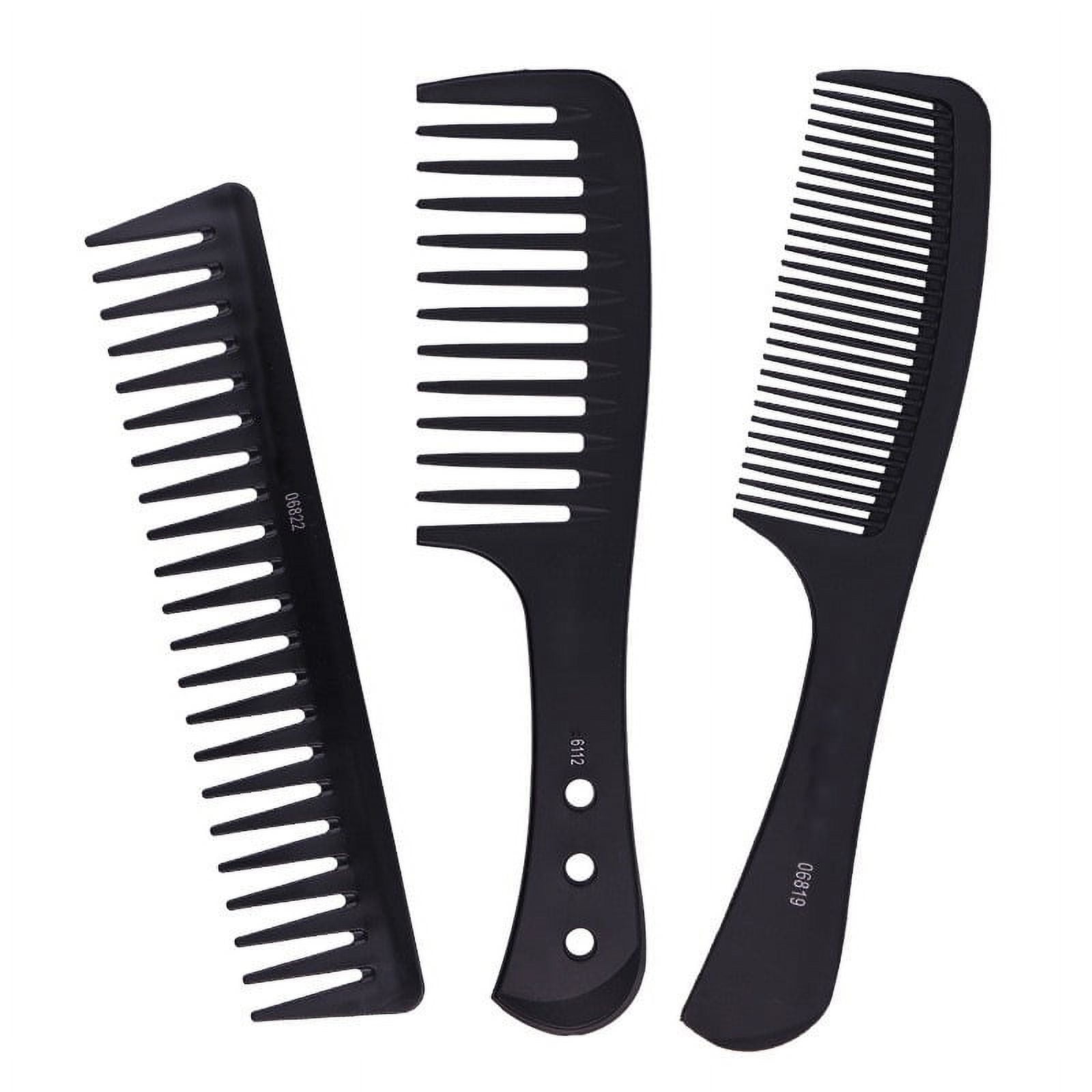3 Pieces Wide-Tooth Comb Detangling Shower Comb Set, Wide-Tooth Comb ...