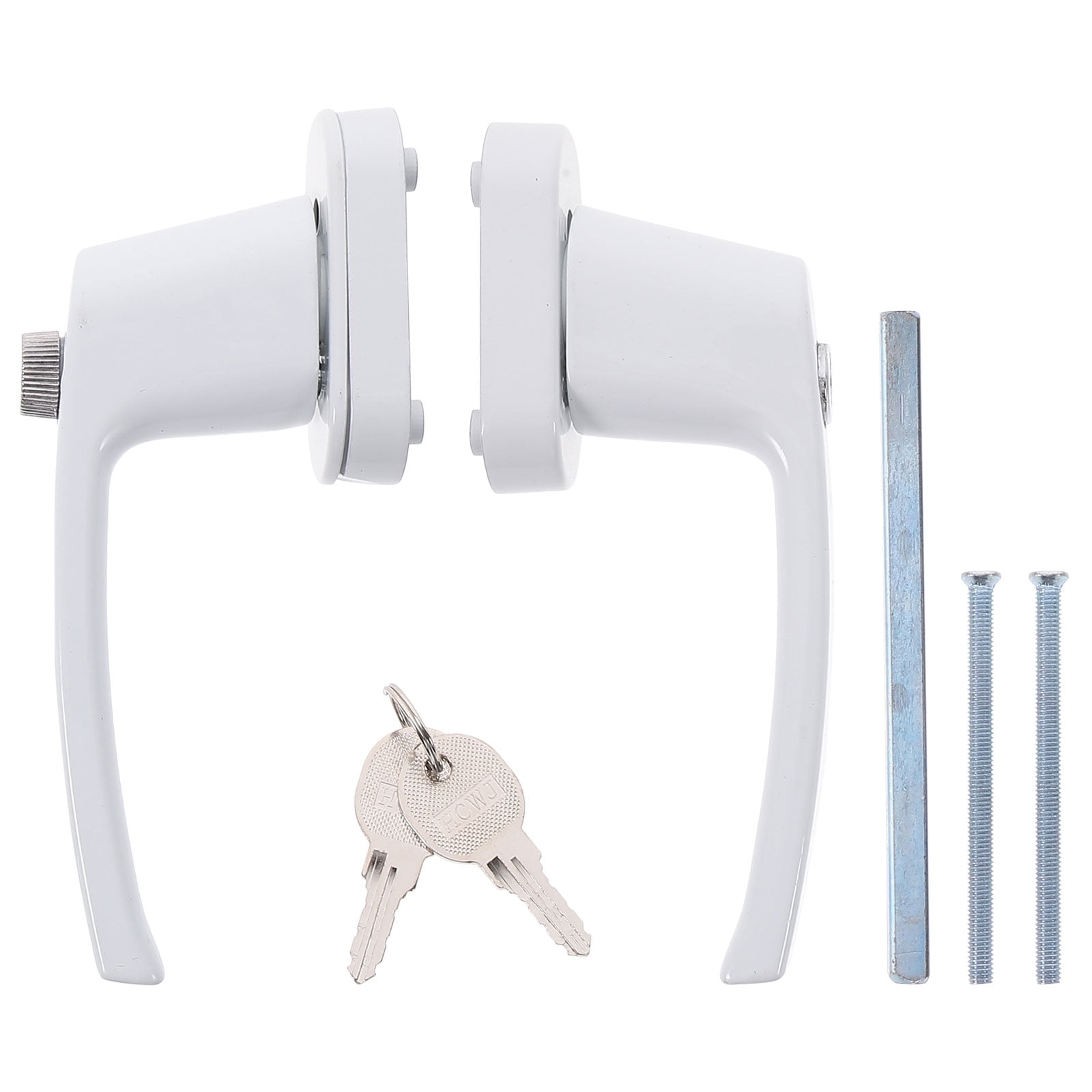 3 Pieces inside and outside Entry Lock Door Solid Thickened Crank ...