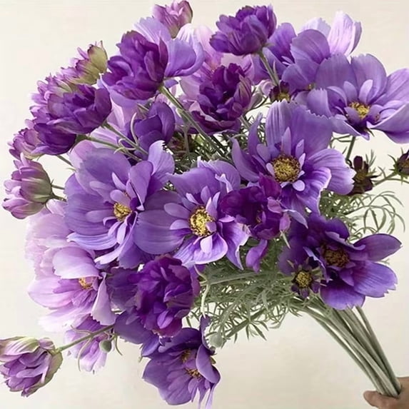 3 Pieces of Lifelike Coreopsis Silk Flowers - Realistic Artificial ...