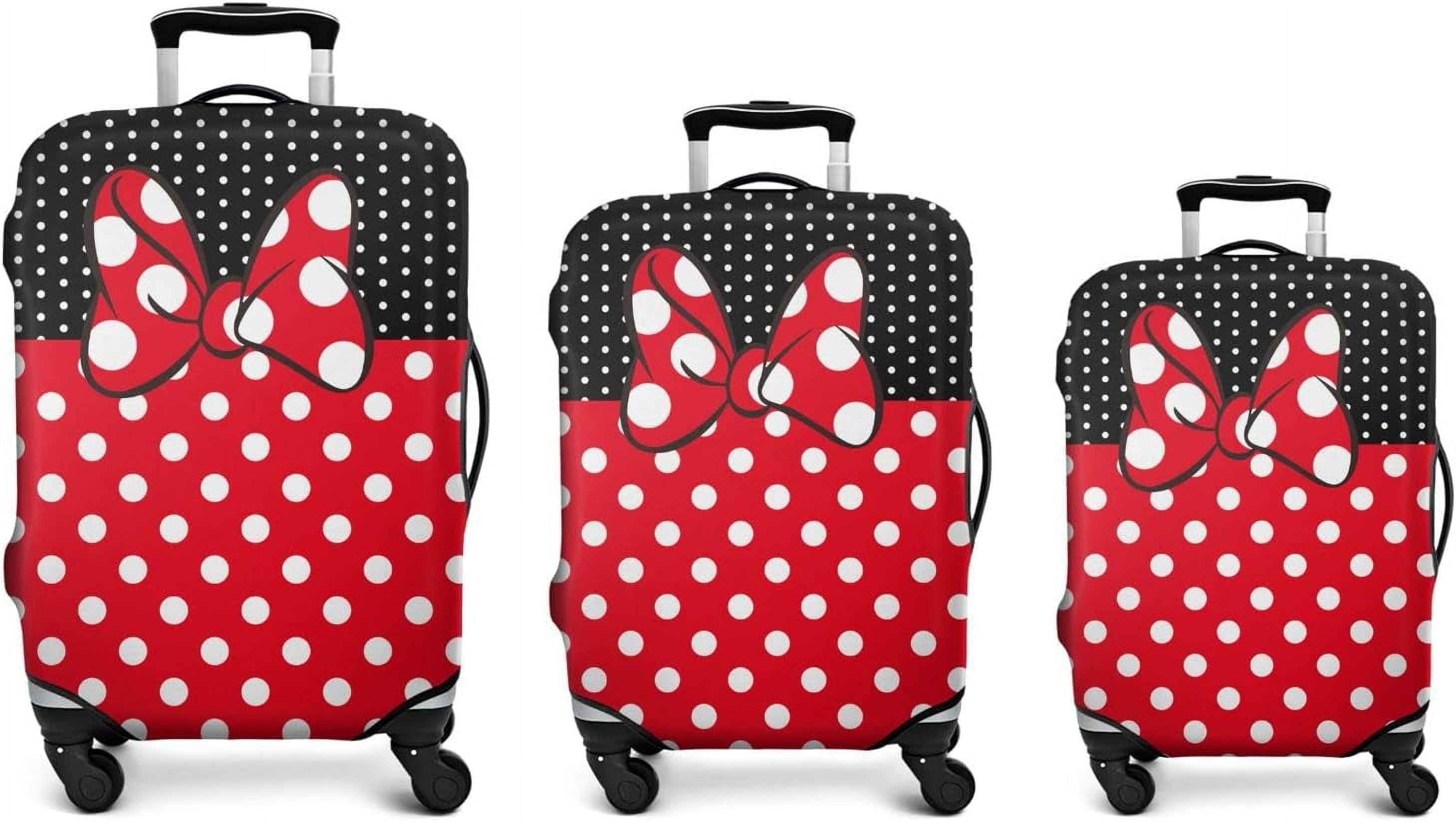 Conpaxye 3 Pieces Luggage Cover Set, Elastic Washable Suitcase ...